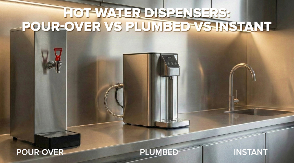 Hot Water Dispensers: Pour-Over vs Plumbed vs Instant ...