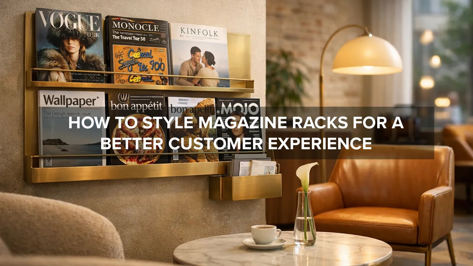 How to Style Magazine Racks for Better Restaurant Customer Experience ...