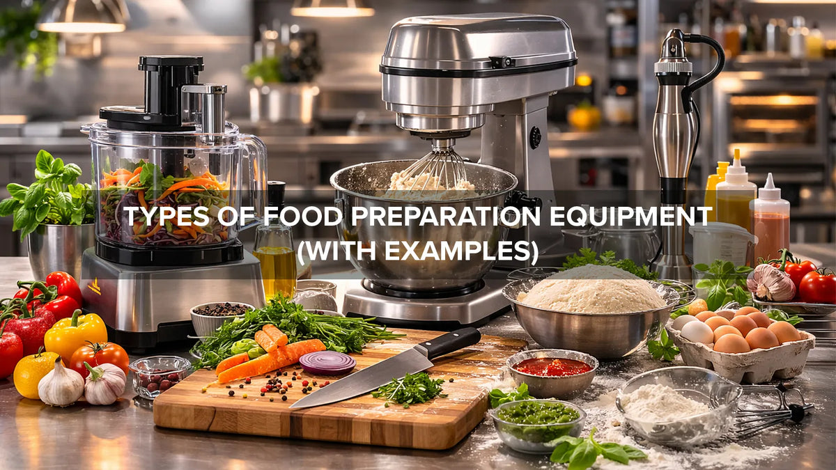 Types of Food Preparation Equipment (With Examples) – RestaurantSupply.com