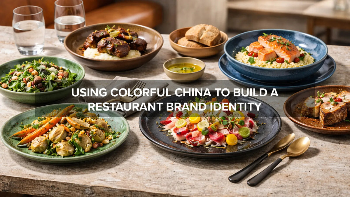 Colorful China for Restaurants: Build Brand Identity – RestaurantSupply.com