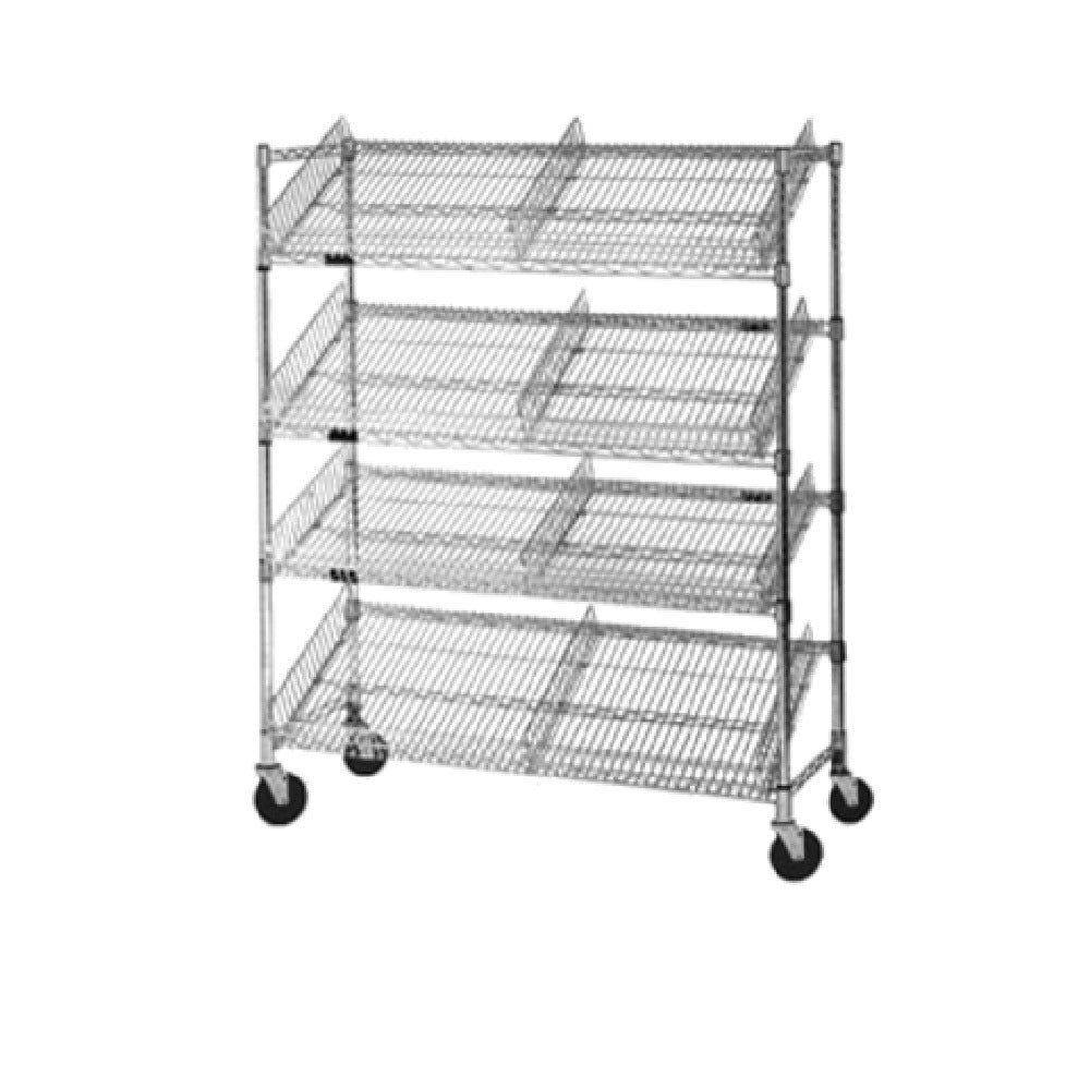 Eagle M1836W-4 - 36 Inch Merchandising Cart – 300 lbs Capacity ...