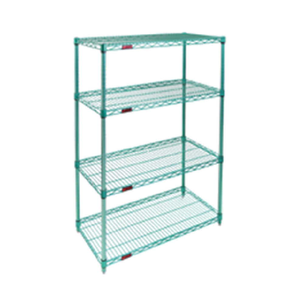 Eagle S4-74-1848E-X - 48 Inch Wire Shelving Unit – QuadTruss Design ...