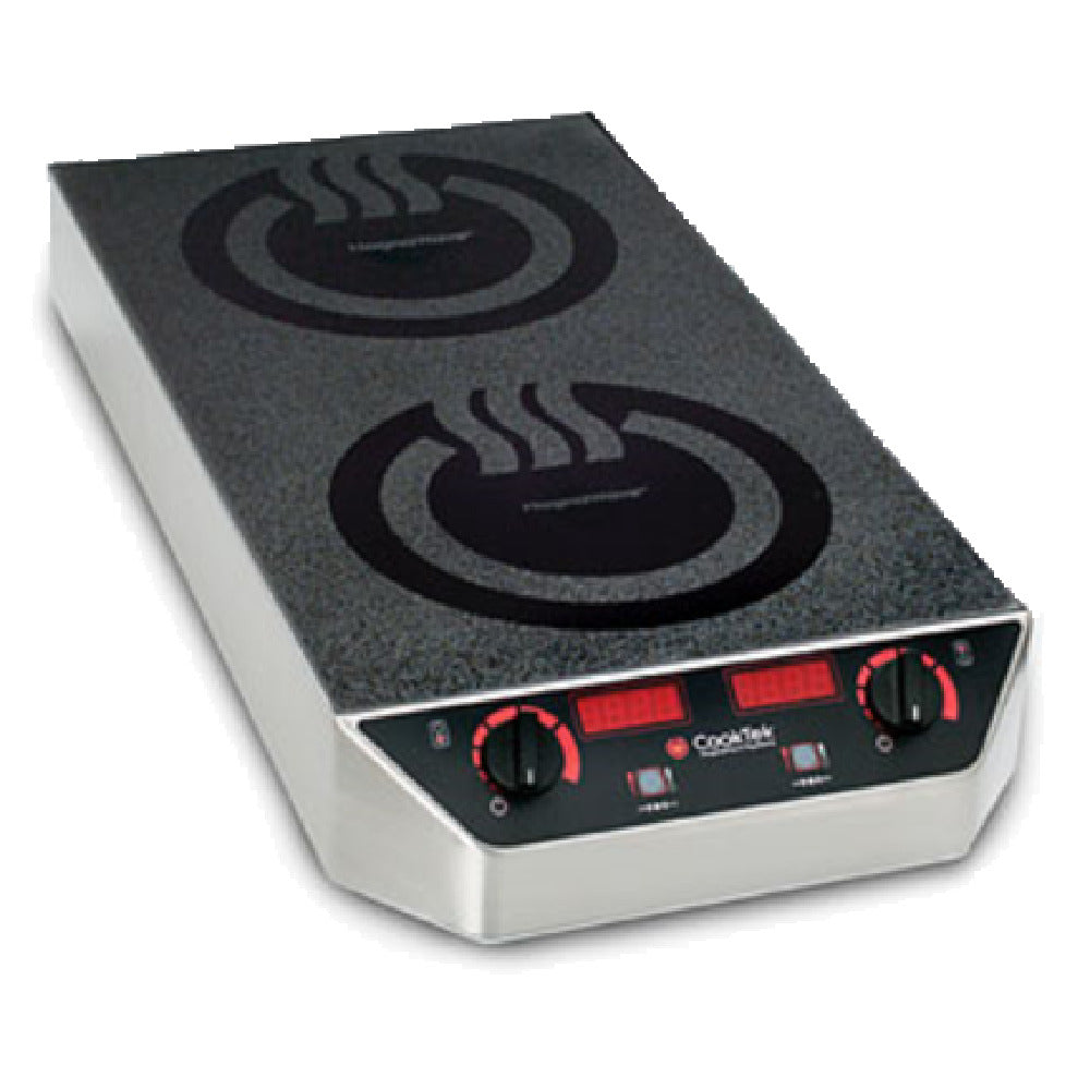 Cooktek 601701 - 14 Inch Induction Range – 2 Burners – RestaurantSupply.com