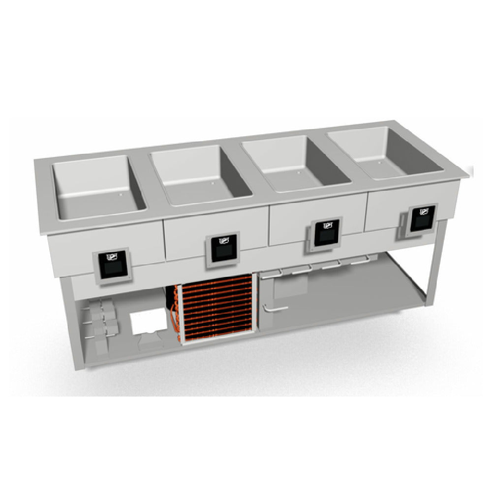 Duke HCF-4 - 65 Inch Hot Cold Freeze Drop-In Food Well Unit ...