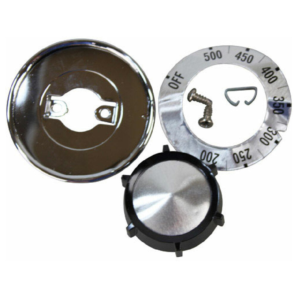 Hobart 347173-1 2-1/2 Inch Dial Off-500-200 Knob with Bezel and Screws ...
