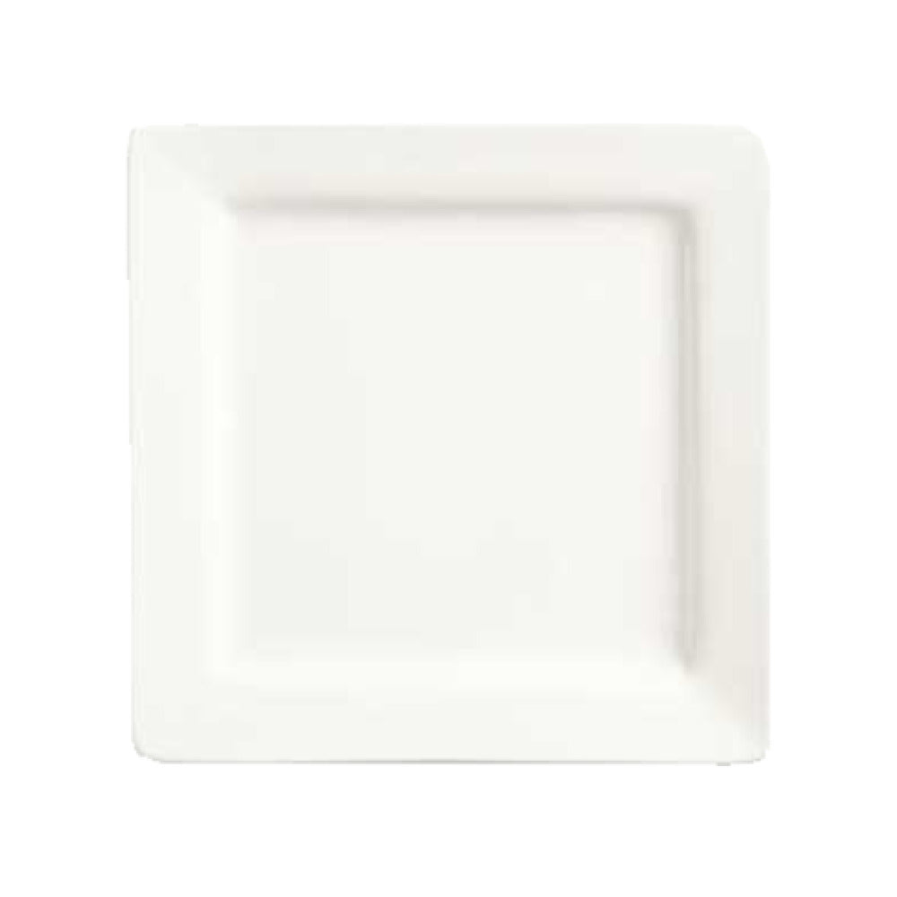 Libbey SL-40 12 Inch Square Plate Ultra Bright White Porcelain 6 Packs ...