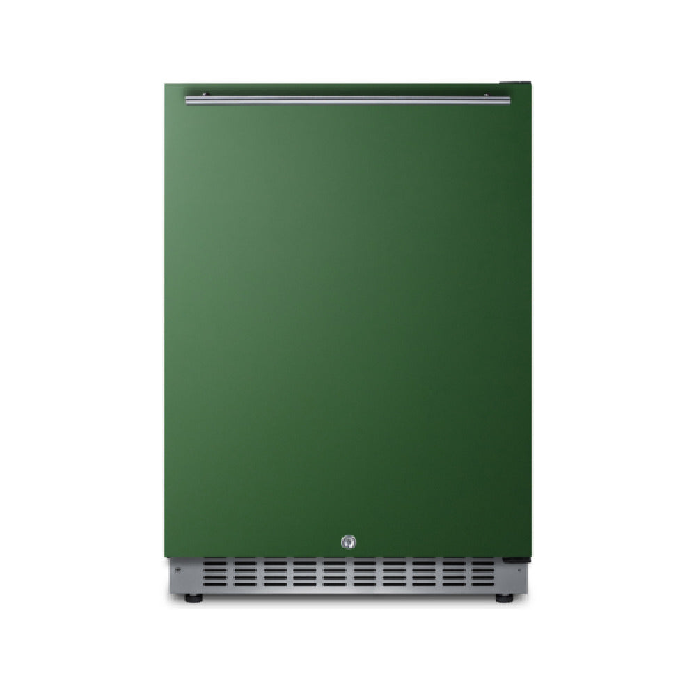 Summit AL54G 24 Inch Undercounter All-Refrigerator with Emerald Green ...