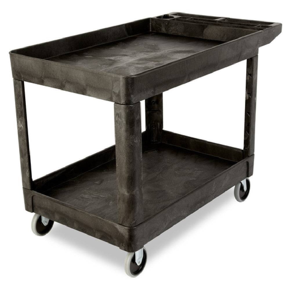 Rubbermaid FG452089BLA 45 Inch Utility Cart Black Structural Foam with ...