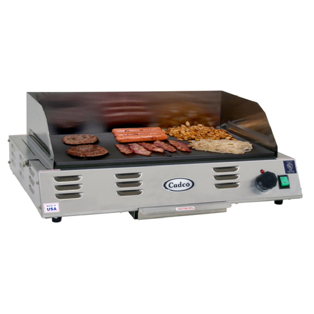 Cadco CG-10 - 24 Inch Electric Griddle – Non-Stick Cooking Surface ...
