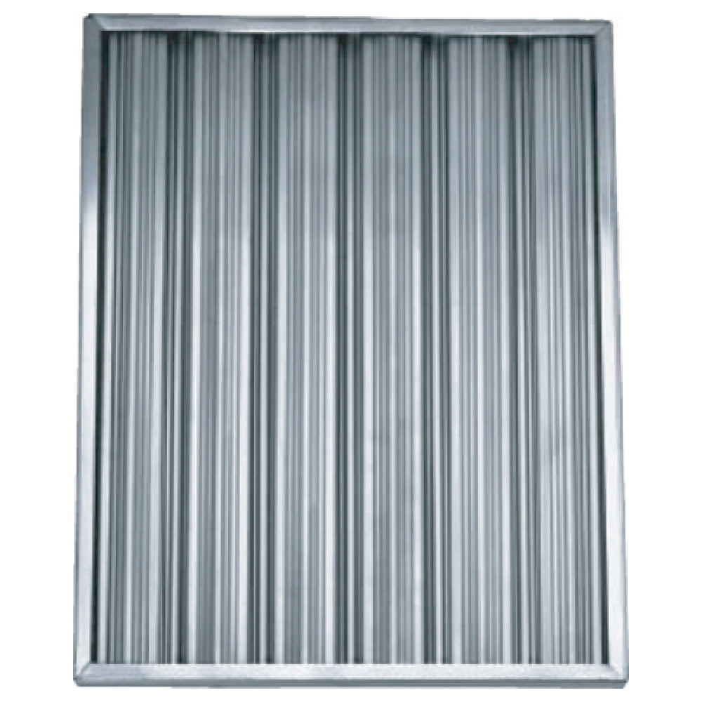 Optional 24-1/2 Inch Galvanized Steel Baffle Grease Filter, Krowne G20 ...