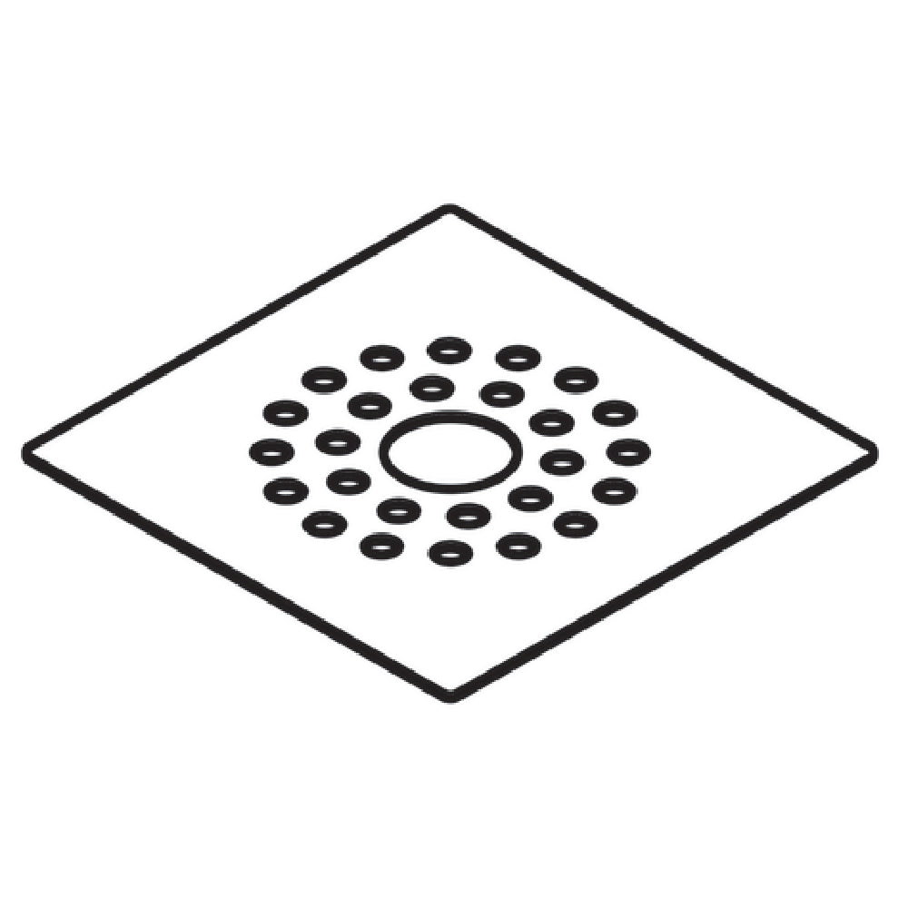 InSinkErator PRSPRP-COVER - 21.5 Inch Scrapping System Accessory ...