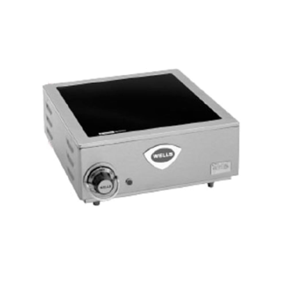 Wells HC-125 14-3/4 Inch Electric Hotplate Glass-Ceramic One Burner ...