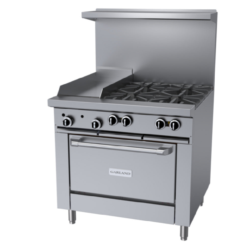 Garland G36-4G12C G Starfire Pro Series Restaurant Range Gas ...