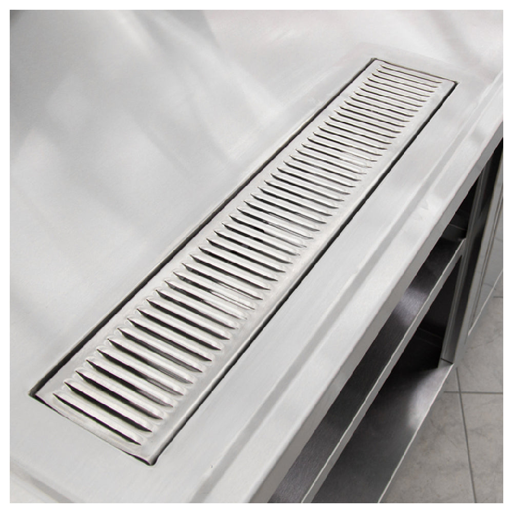 John Boos URN4-12-W - 12 Inch Drip Tray Trough – Weld-in Design ...
