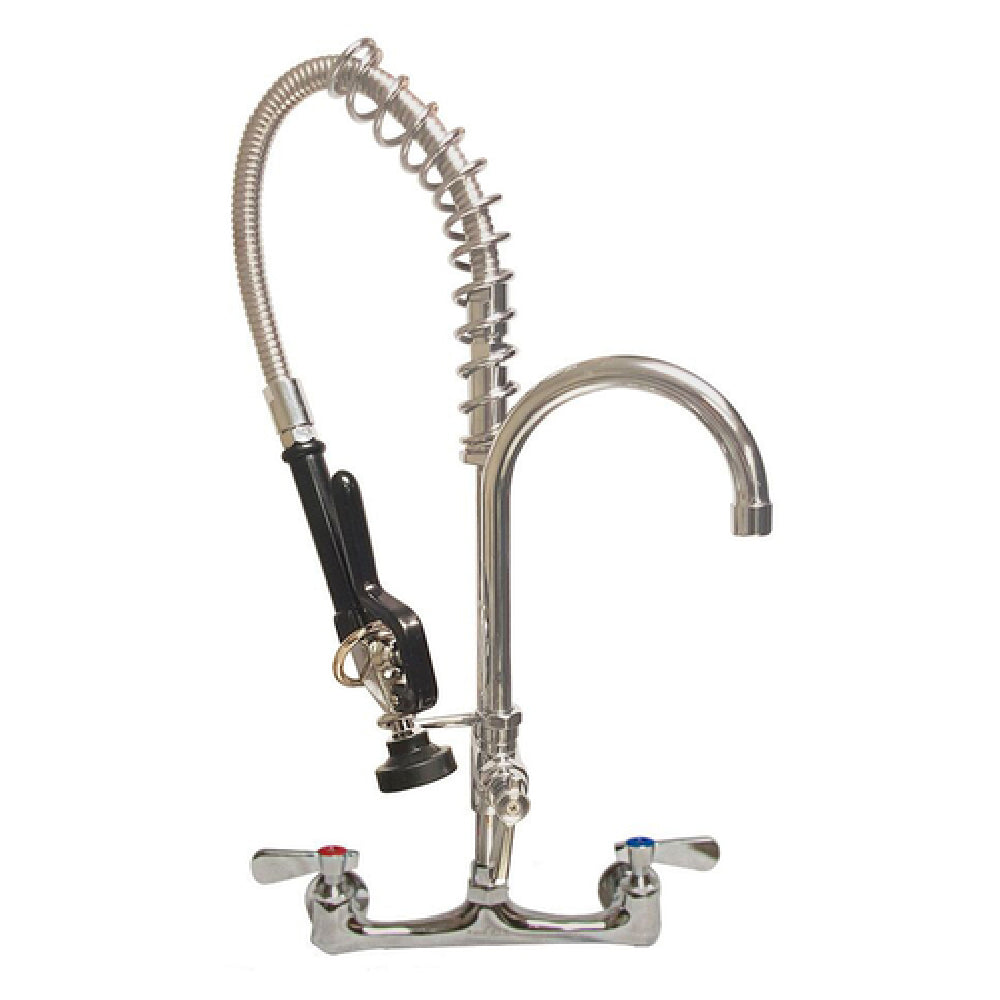 BK Resources BKF-VSMPR-MINI - 8 Inch Pre-Rinse Faucet – Compact Design ...