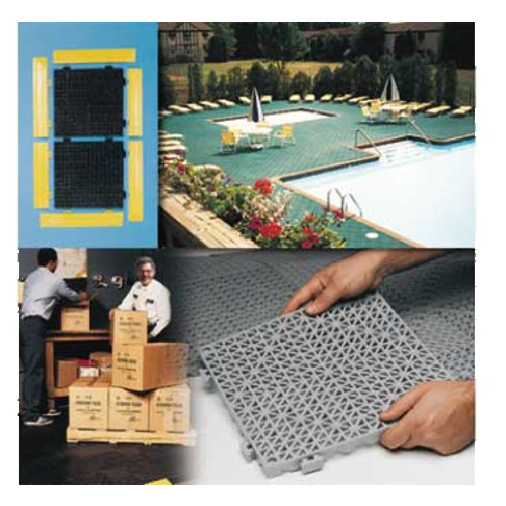 Cactus Mat 2557STD - 12 Inch Vinyl Tile – Open Grids Black ...