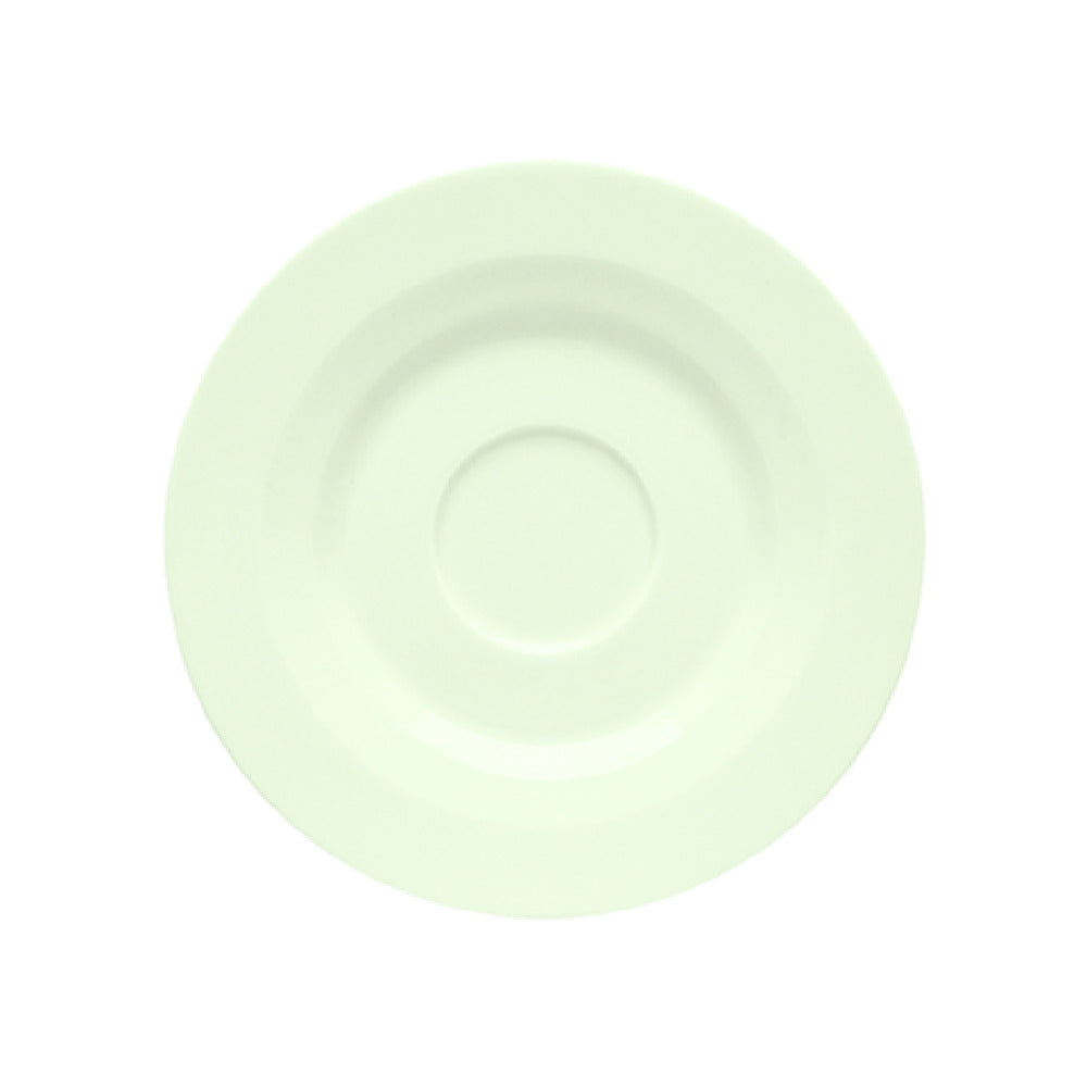 Libbey 9126919 6-1/2 Inch Round Saucer Porcelain Faceted Design ...