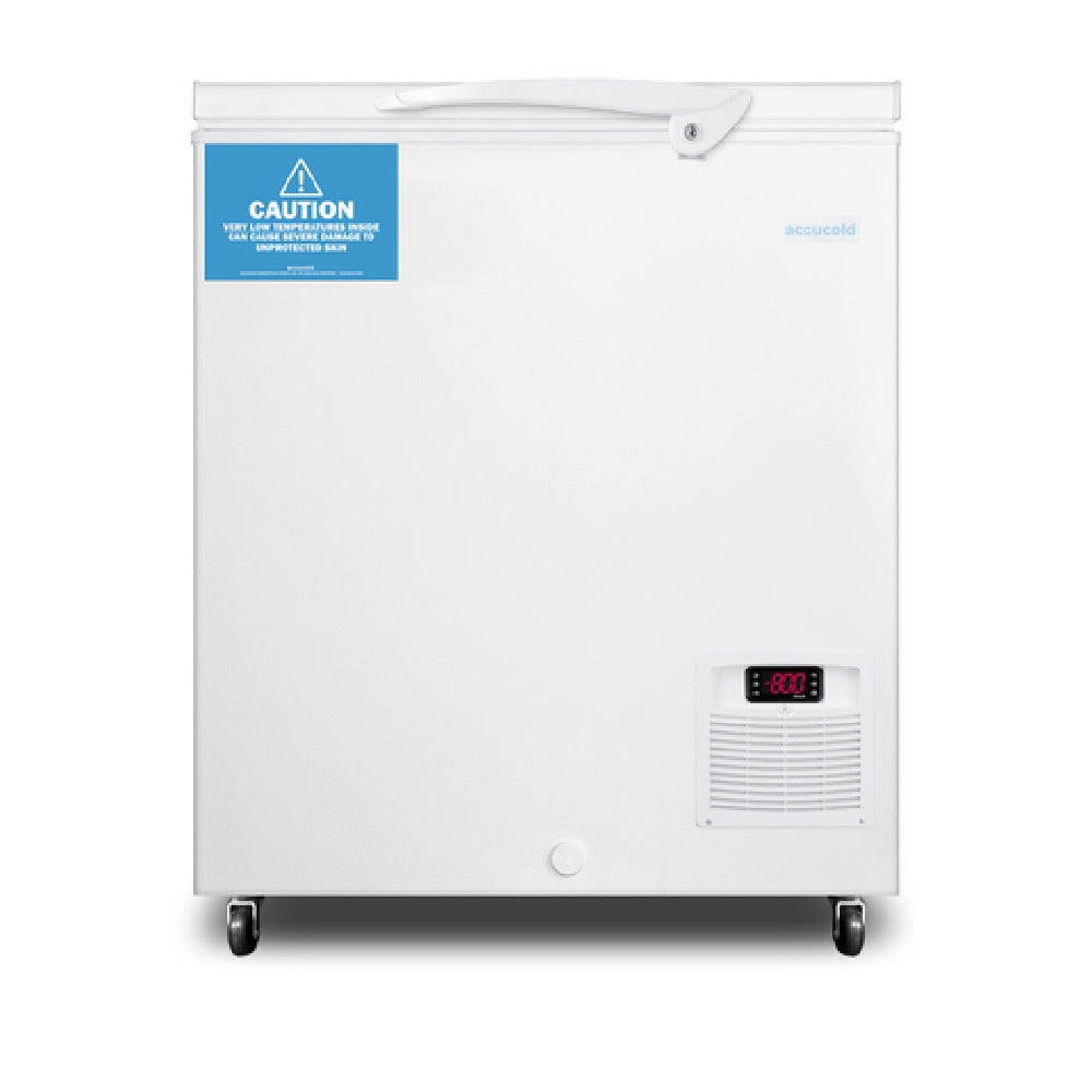Summit LAB11 28.5 Inch Chest Freezer Ultra-low Temperature 4.8 Cu.ft ...
