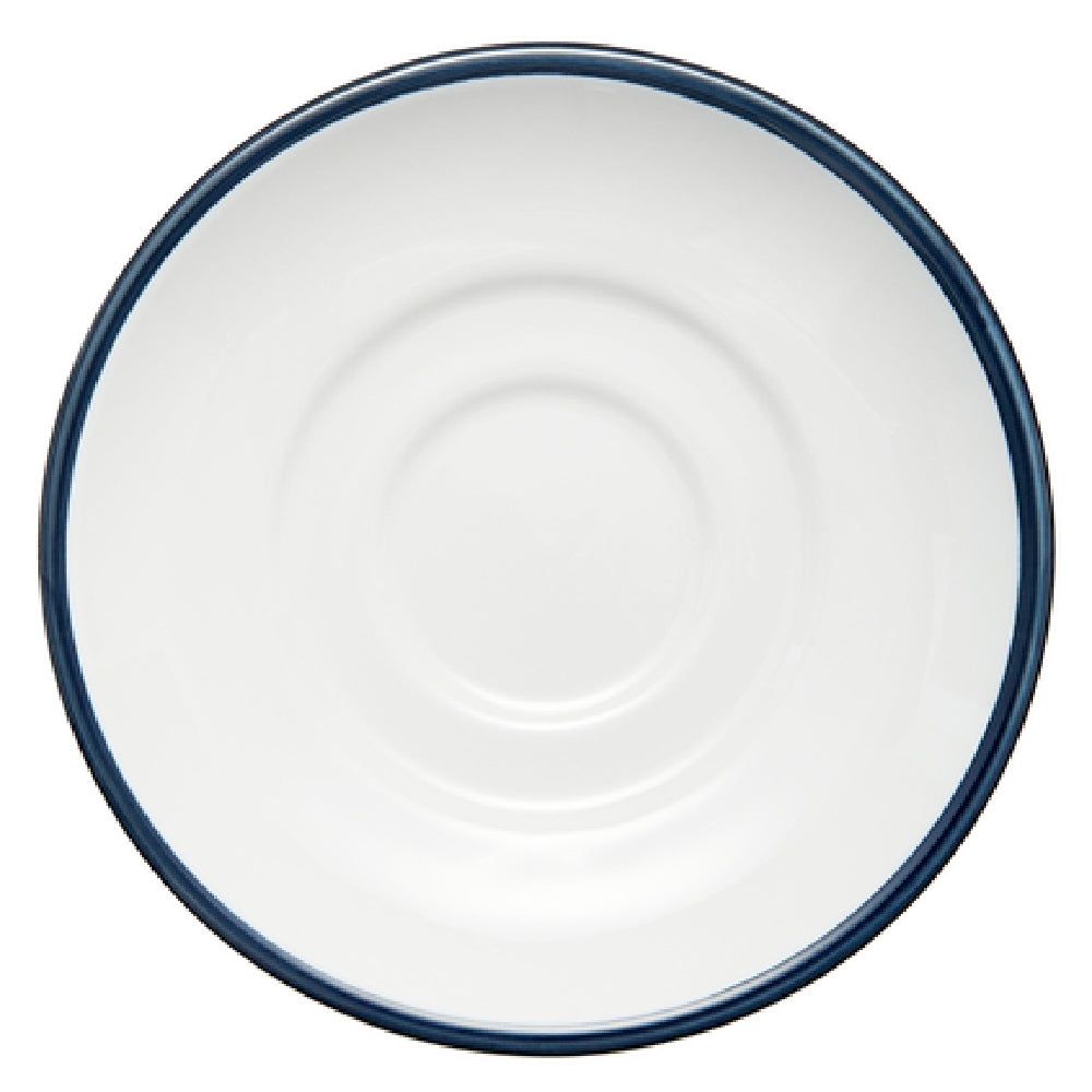 Libbey 999024500 6 Inch Saucer Round Porcelain Microban and Polished F ...