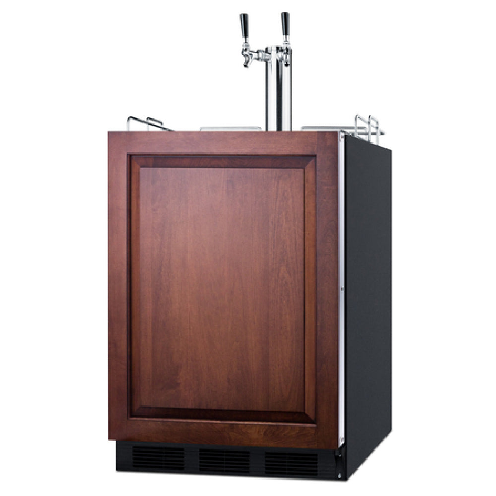 Summit SBC58BLBIADAIF 24 Inch Draft Beer Cooler Dispenser ADA Complian ...