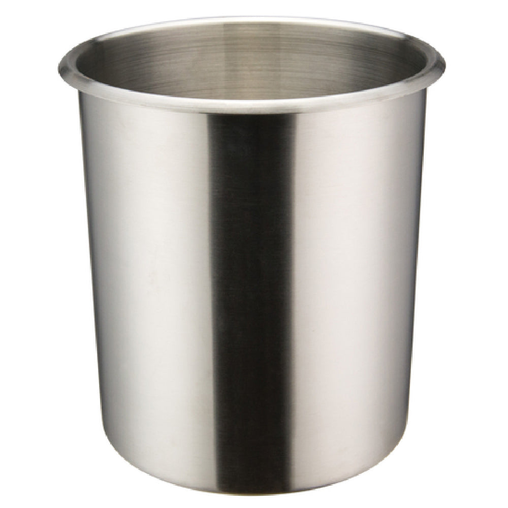 Winco BAMN-6 6 Quart Round Bain Marie Stainless Steel Satin Finish ...