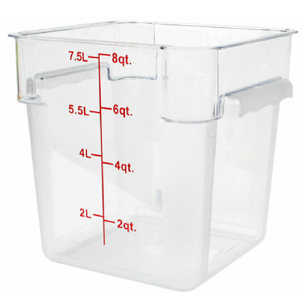 Thunder Group PLSFT008PC - 8 Quart Food Storage Container – Scratch and ...