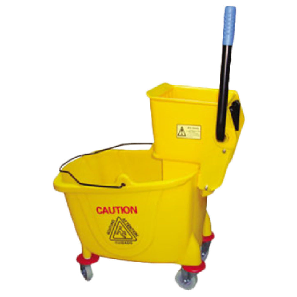 Royal Industries ROY MBKY 9 Mop Bucket 35 Quart With Side Pull Wringer ...