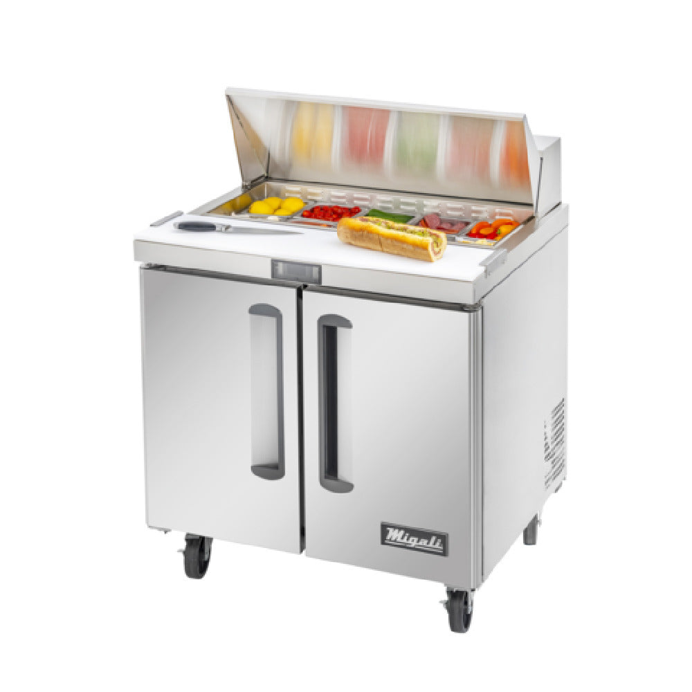 Migali Industries C-SP36-10-HC - 36 Inch Refrigerated Counter ...