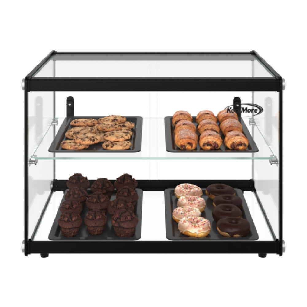 Koolmore KM-DC-2CSBK - 22 Inch Display Case – NSF – RestaurantSupply.com