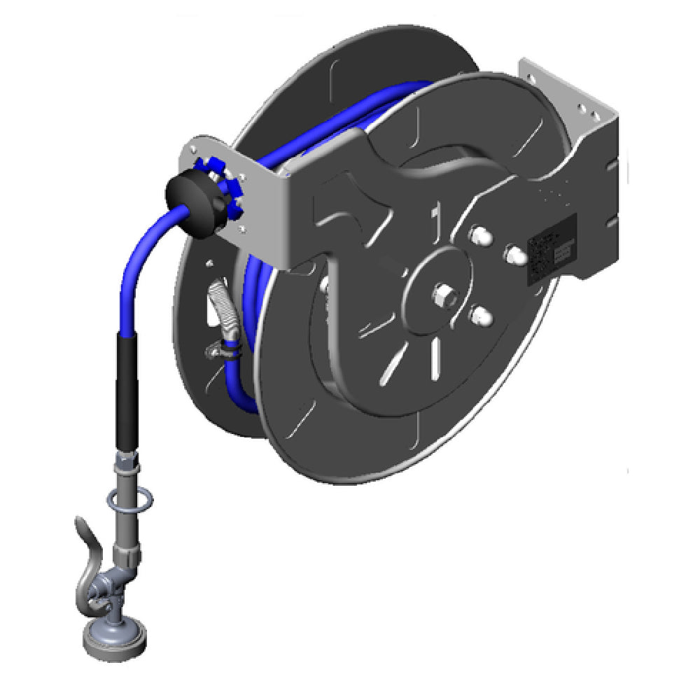 T&S Brass B-7142-01M - 3/8 Inch Hose Reel Assembly – Open Design ...