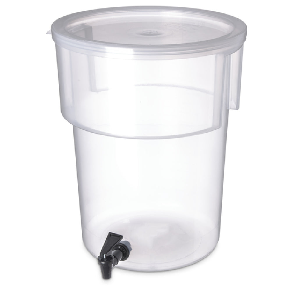 Carlisle 220930 5 Gallon Beverage Dispenser Round No-Drip Polypropylen ...
