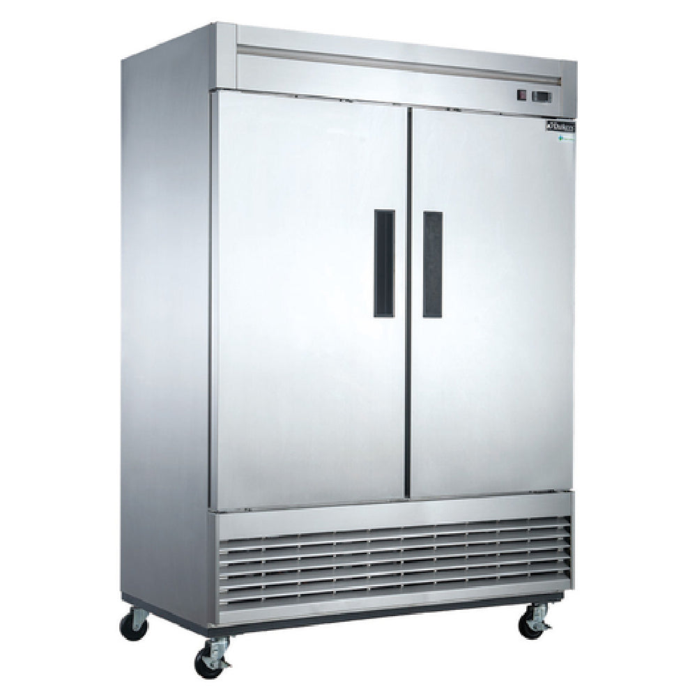 Dukers D55R 55 Inch Refrigerator Reach-in Self-contained Bottom Mount ...