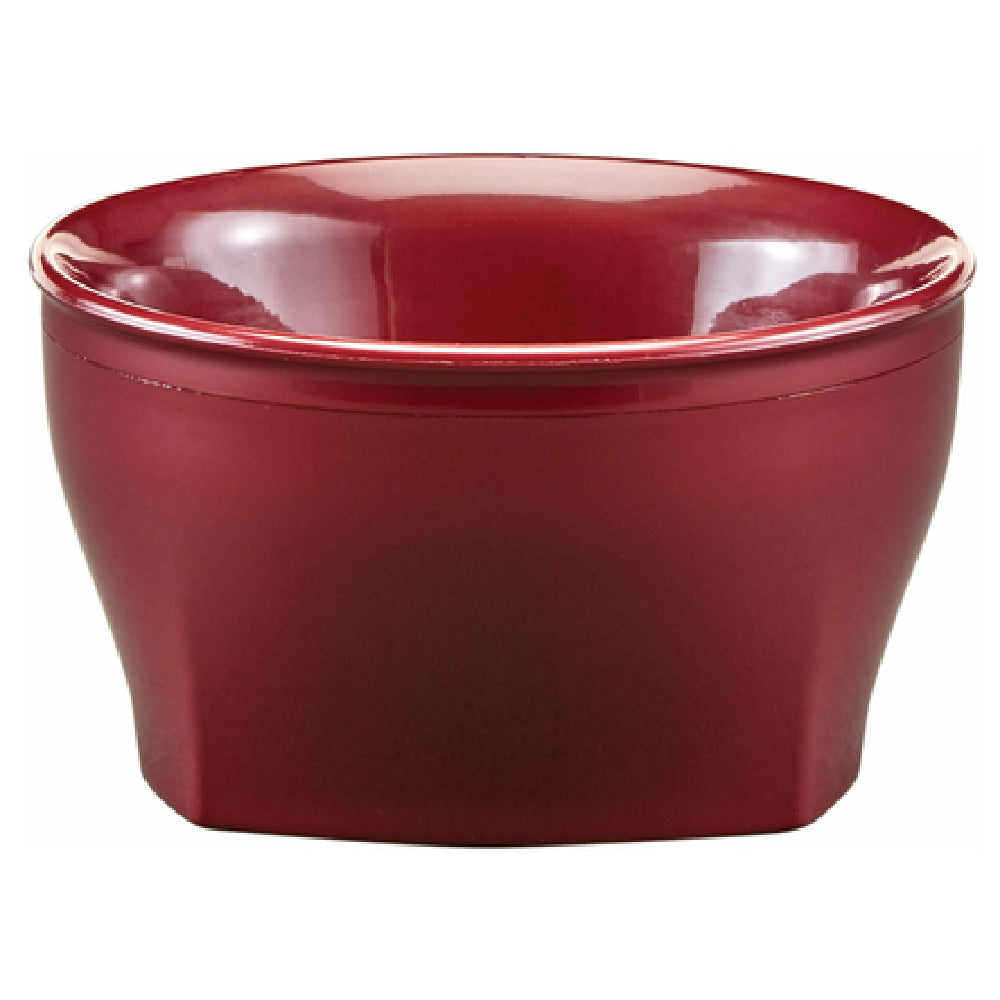 Cambro MDSHB9487 9 Oz Soup Salad Pasta Cereal Bowl Cranberry Polypropy ...