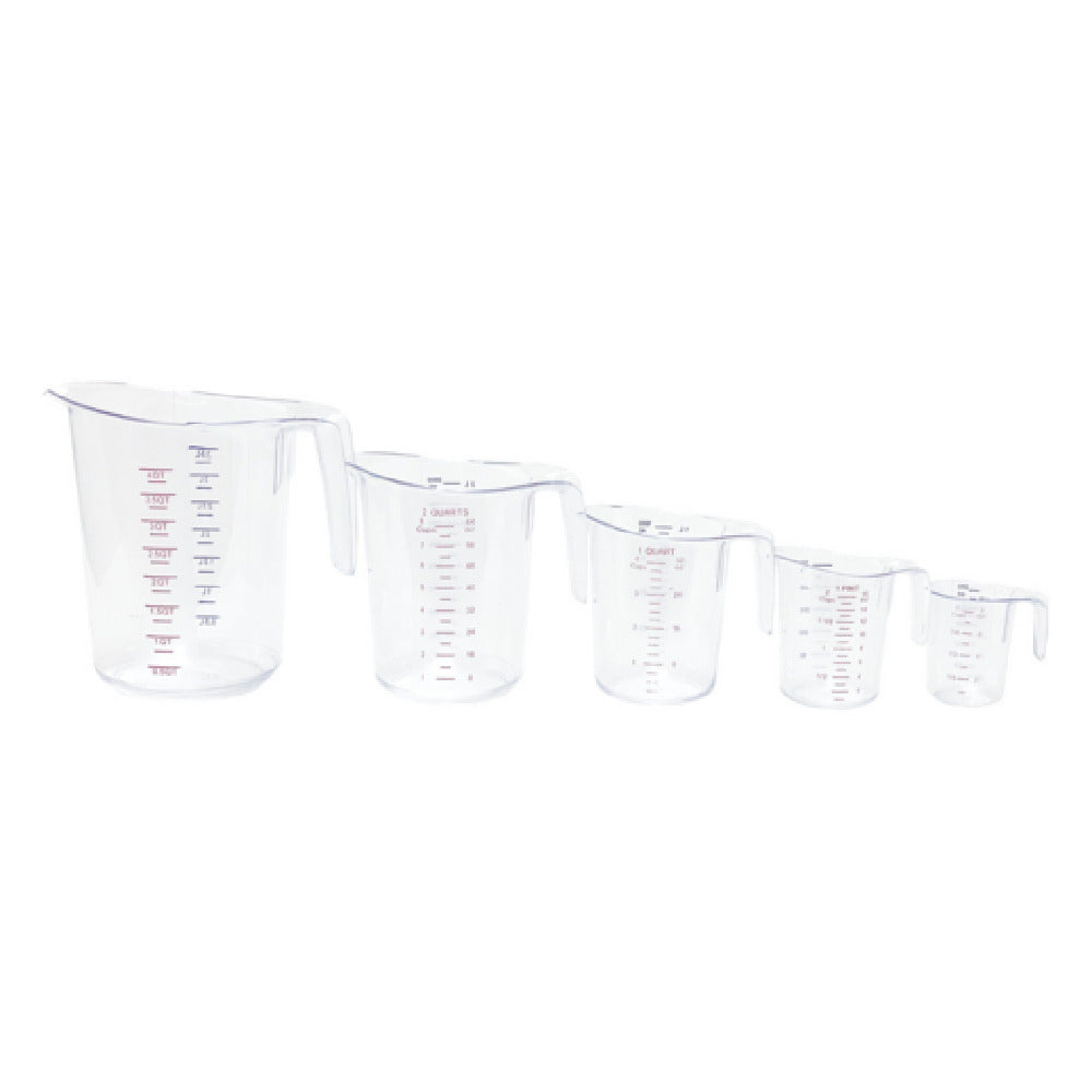 CAC China MCBK-5SET - 1 Qt to 4 Qt Measuring Cups – NSF Certified ...