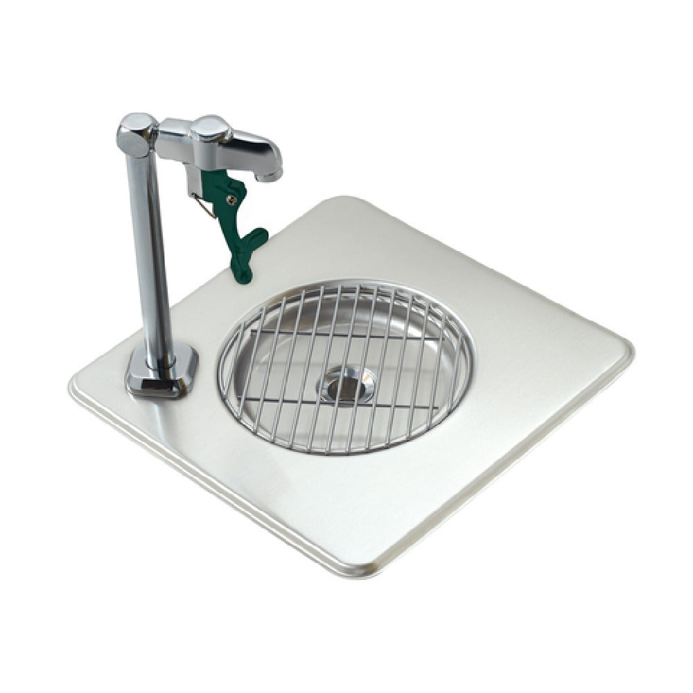 Krowne WS-1 12-1/2 Inch Adjustable Glass Filler Station with Drain Sta ...