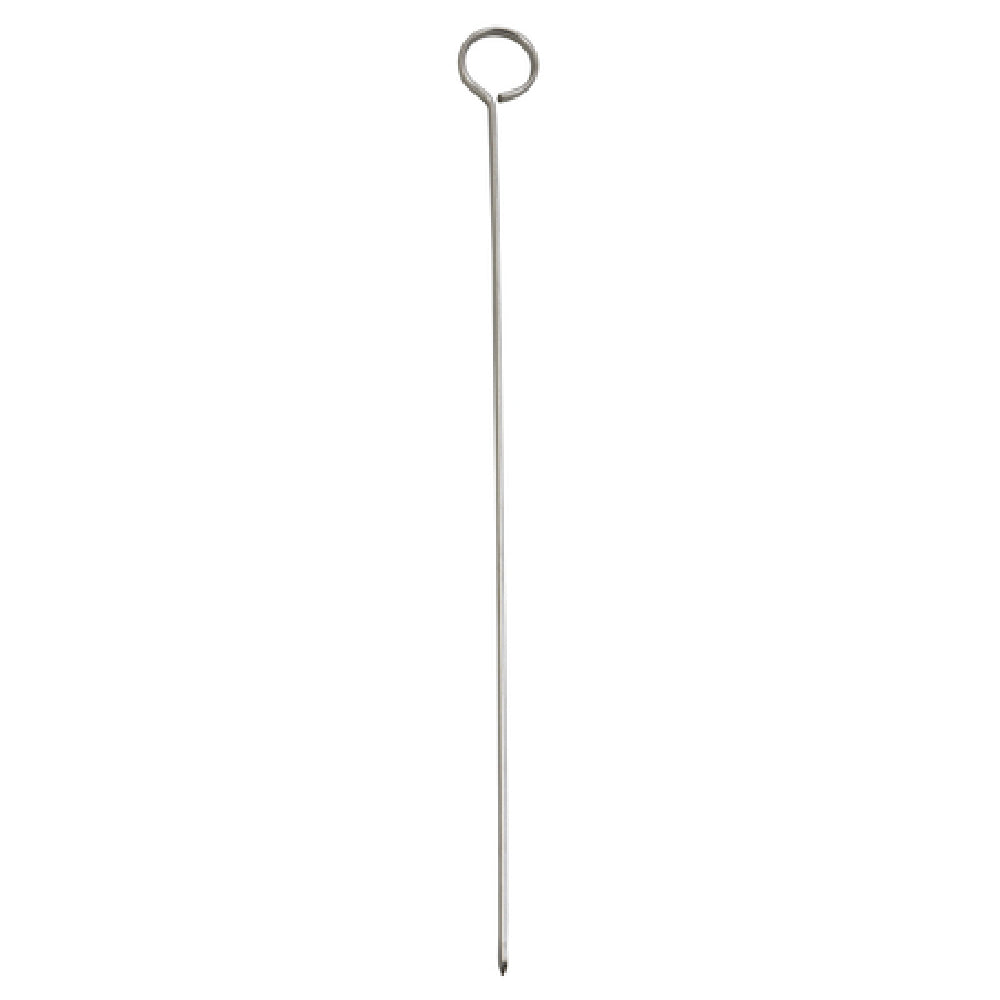 Winco SKO-12 12 Inch Skewer Flat Needle Oval Stainless Steel with Dura ...
