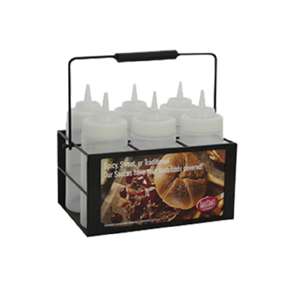 Tablecraft SBC6 - 11-1/4 Inch Condiment Caddy – 6 Sections ...