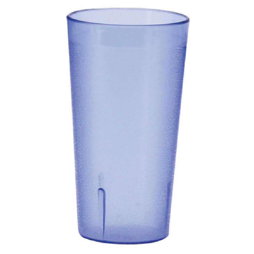 Winco PTP-20B 20 Oz Break-resistant Pebbled Plastic Tumbler Blue ...