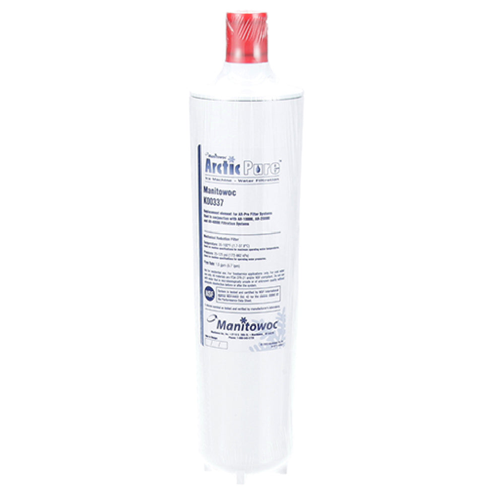 Manitowoc K-00337 6.1 Inch Pre Filter Cartridge for Ice Machines ...