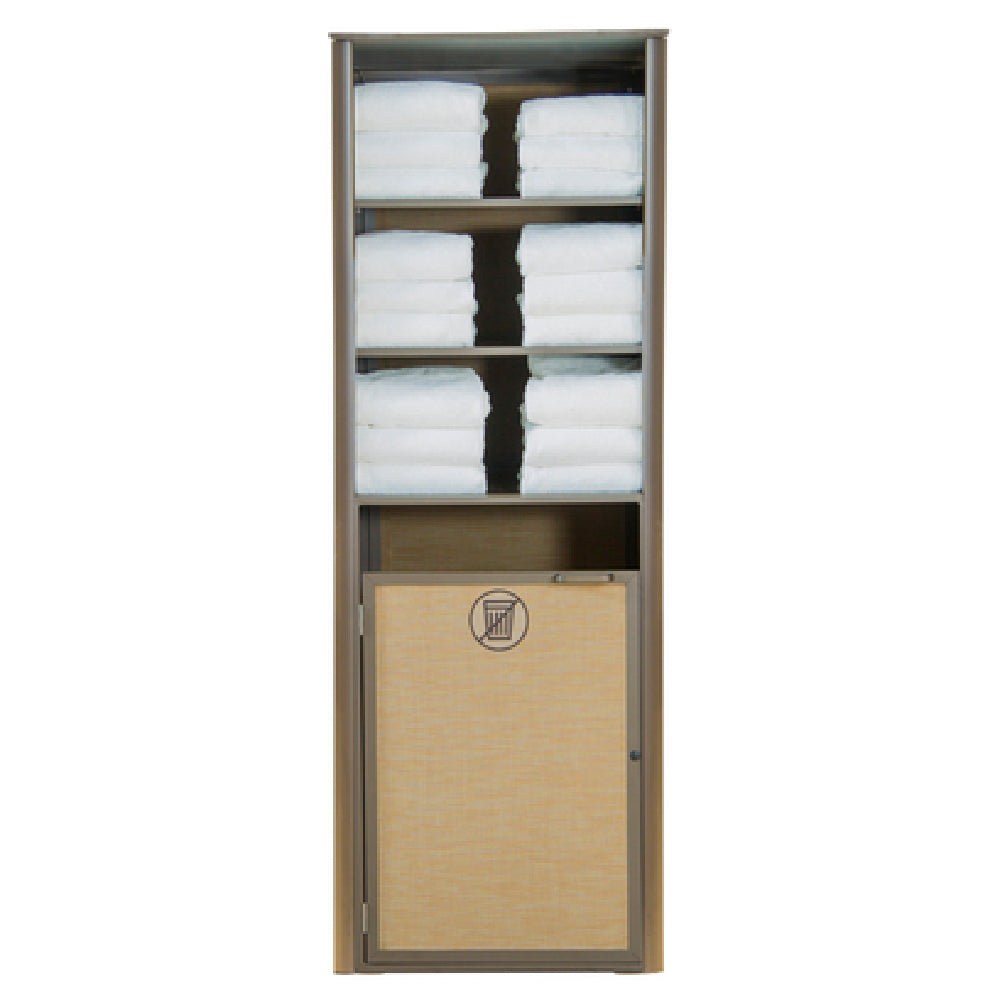 Grosfillex UT170599 24 Inch Towel Valet Laundry Housekeeping Cabinet w ...
