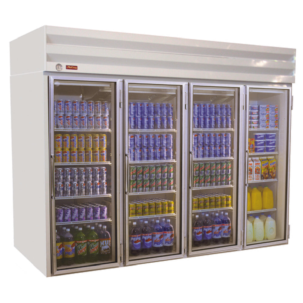 Howard-McCray GR102 - 4 Section Refrigerator Merchandiser – 102 Cu Ft ...