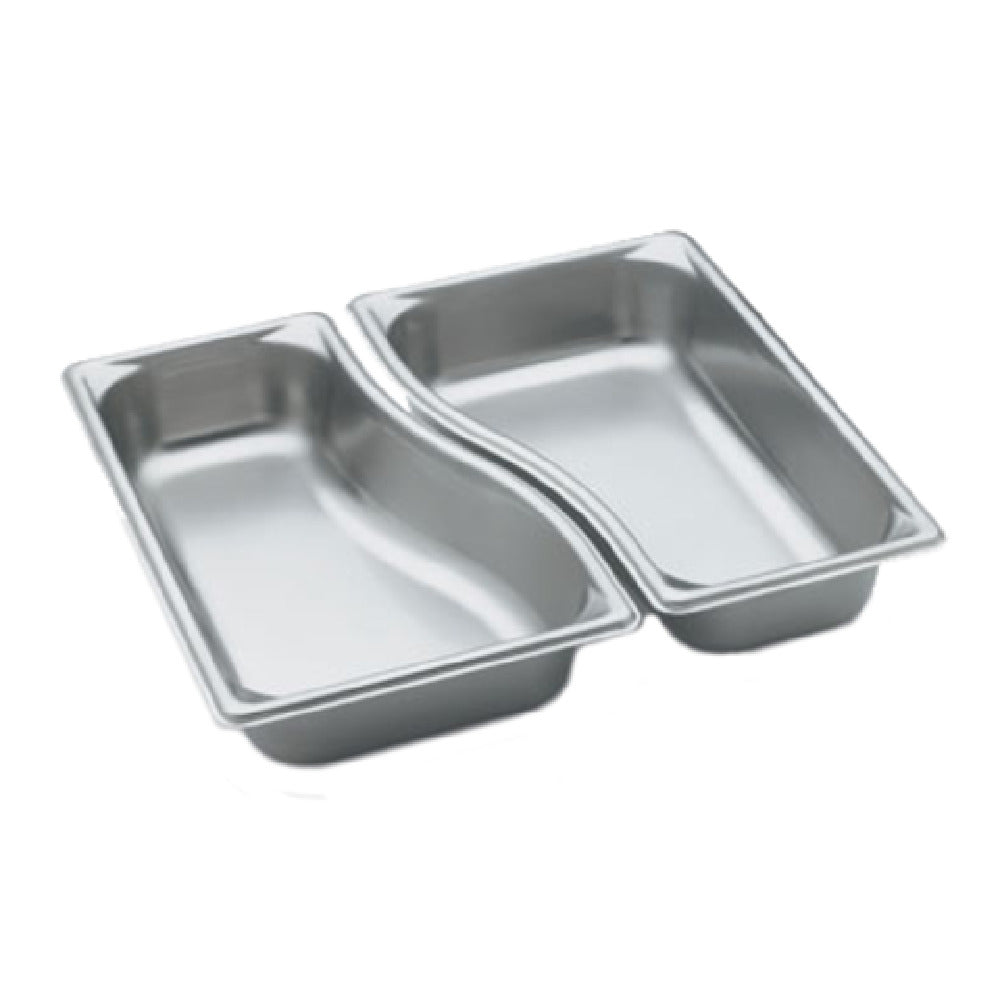 Vollrath 3100320 - 1/3 Size Stainless Steel Pan – Reinforced Edges ...
