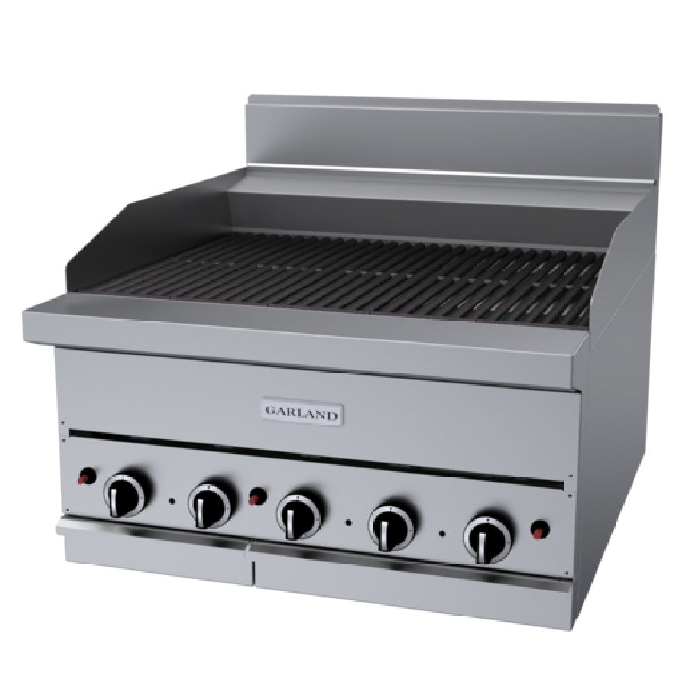 Garland GF30-BRL_LP 30 Inch Countertop Gas Charbroiler with 75,000 BTU ...