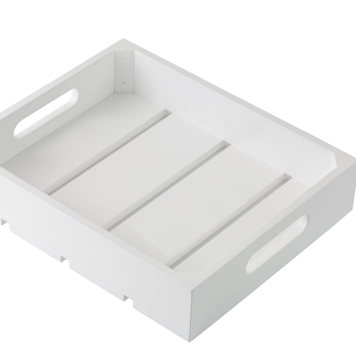 Tablecraft CRATE12W - 10 Inch Wooden Crate – Rectangular Design ...