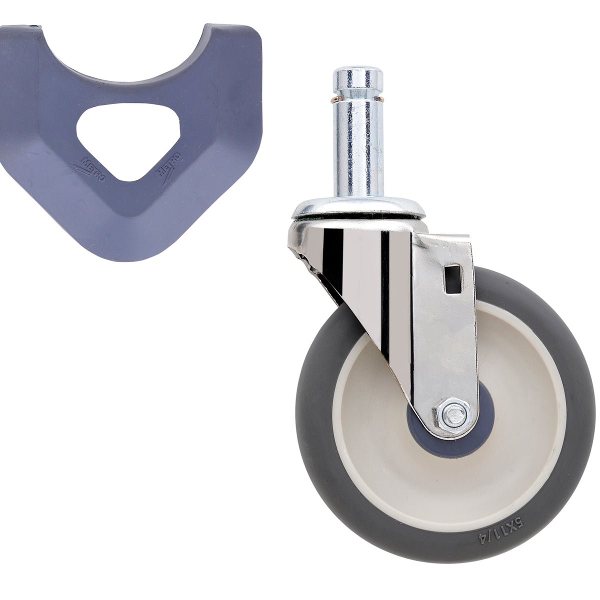 Metro 5MPX - 5 Inch Stem Caster – Quick Ship, 300 lb Capacity ...