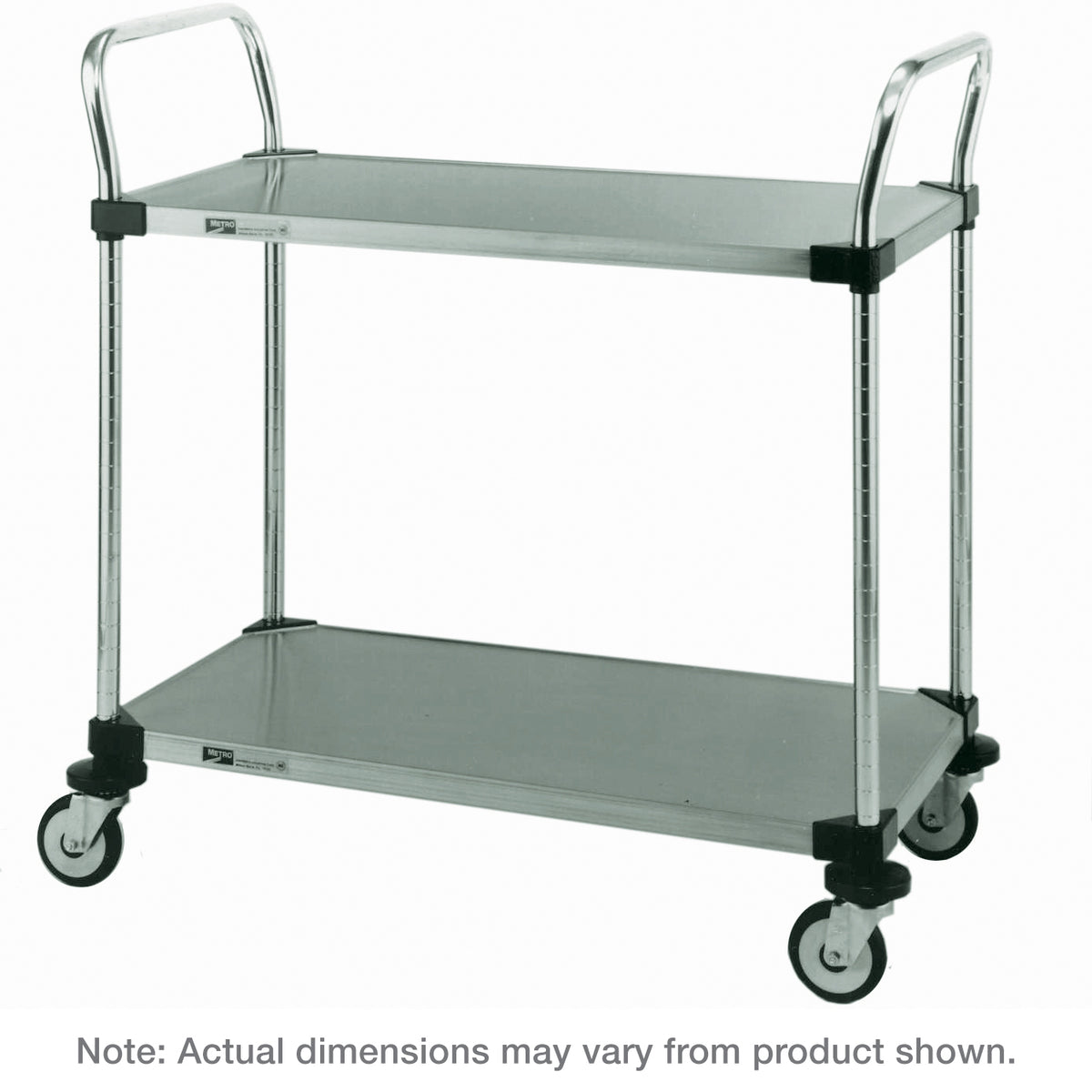 Metro MW105 - 36 Inch Utility Cart – Solid Stainless Steel ...