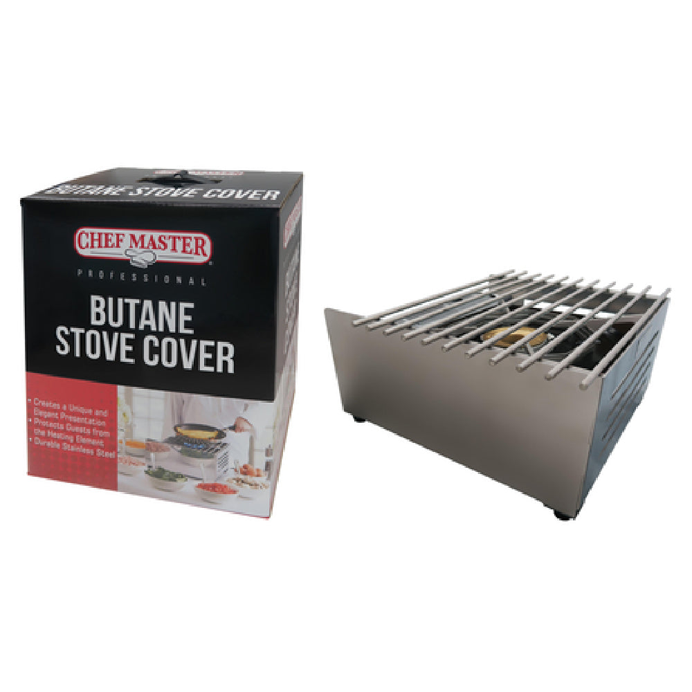 Chef Master 90217 - 14.5 Inch Butane Stove Cover – Stainless Steel ...