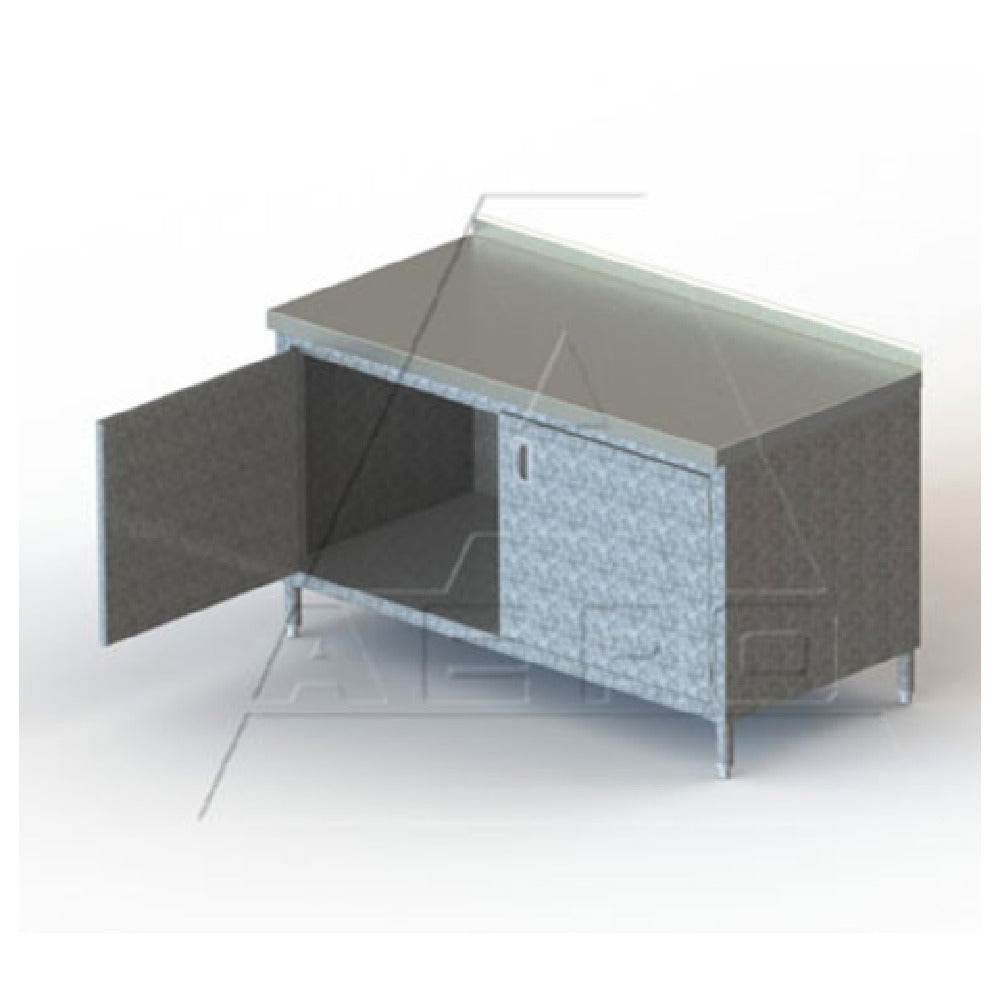 AERO Manufacturing 2TGSOHD-2472 - 72 Inch Work Table Cabinet Base ...