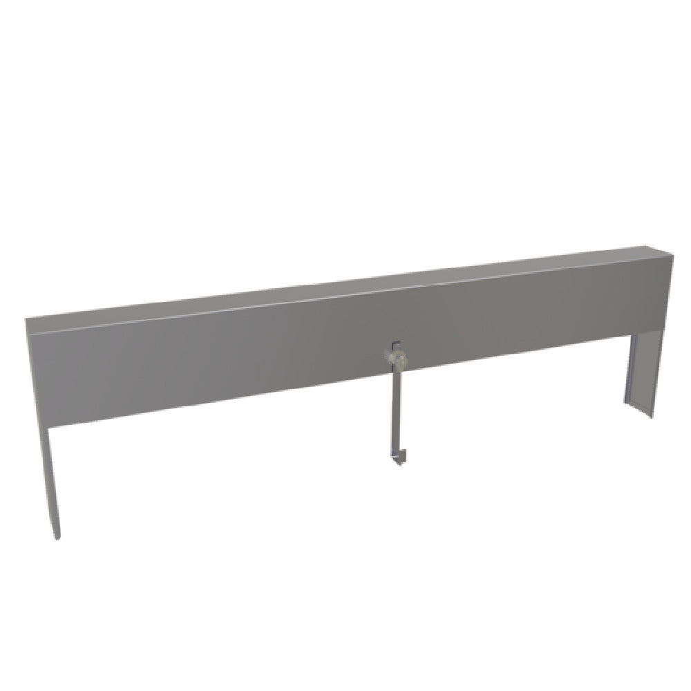 Glastender SSRC-48 48 Inch Speed Rail Locking Cover Stainless Steel wi ...
