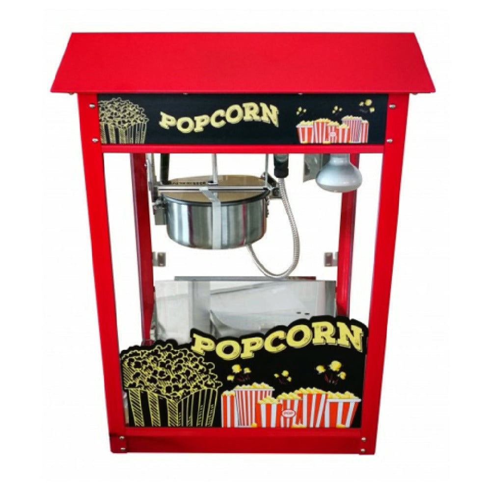Admiral Craft PCM-8L - 22 Inch Popcorn Popper – 8 Oz Capacity ...